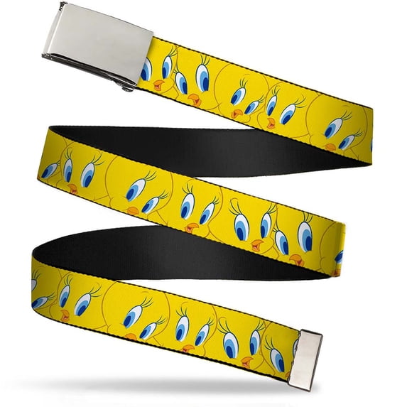 Adjustable Belt, Clamp Buckle, Cut-to-Fit, Tweety Bird Expressions ...