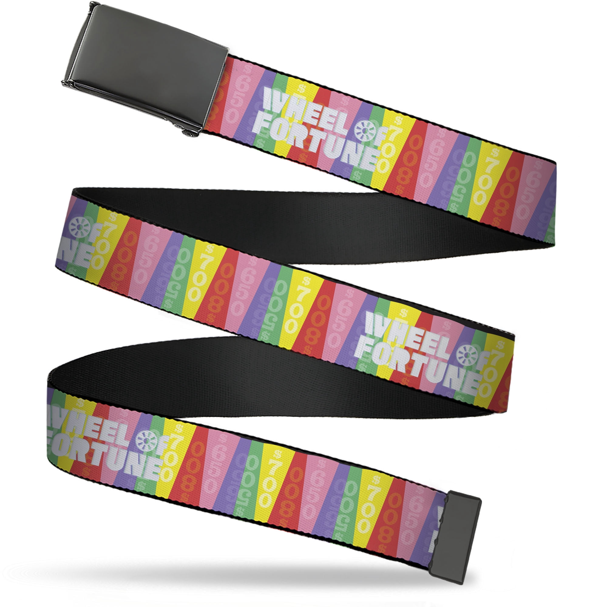 Adjustable Belt, Clamp Buckle, Cut-to-Fit, Wheel of Fortune Cash Prize ...