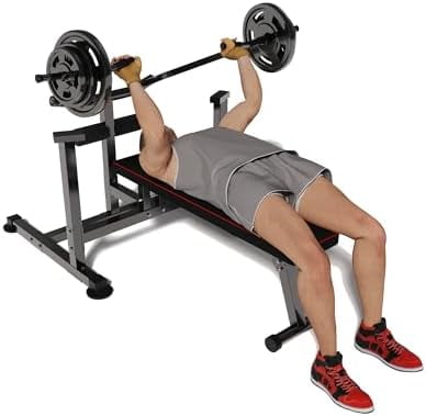 Adjustable Bench Press Machine, Weight Bench for Home Gym, Incline ...