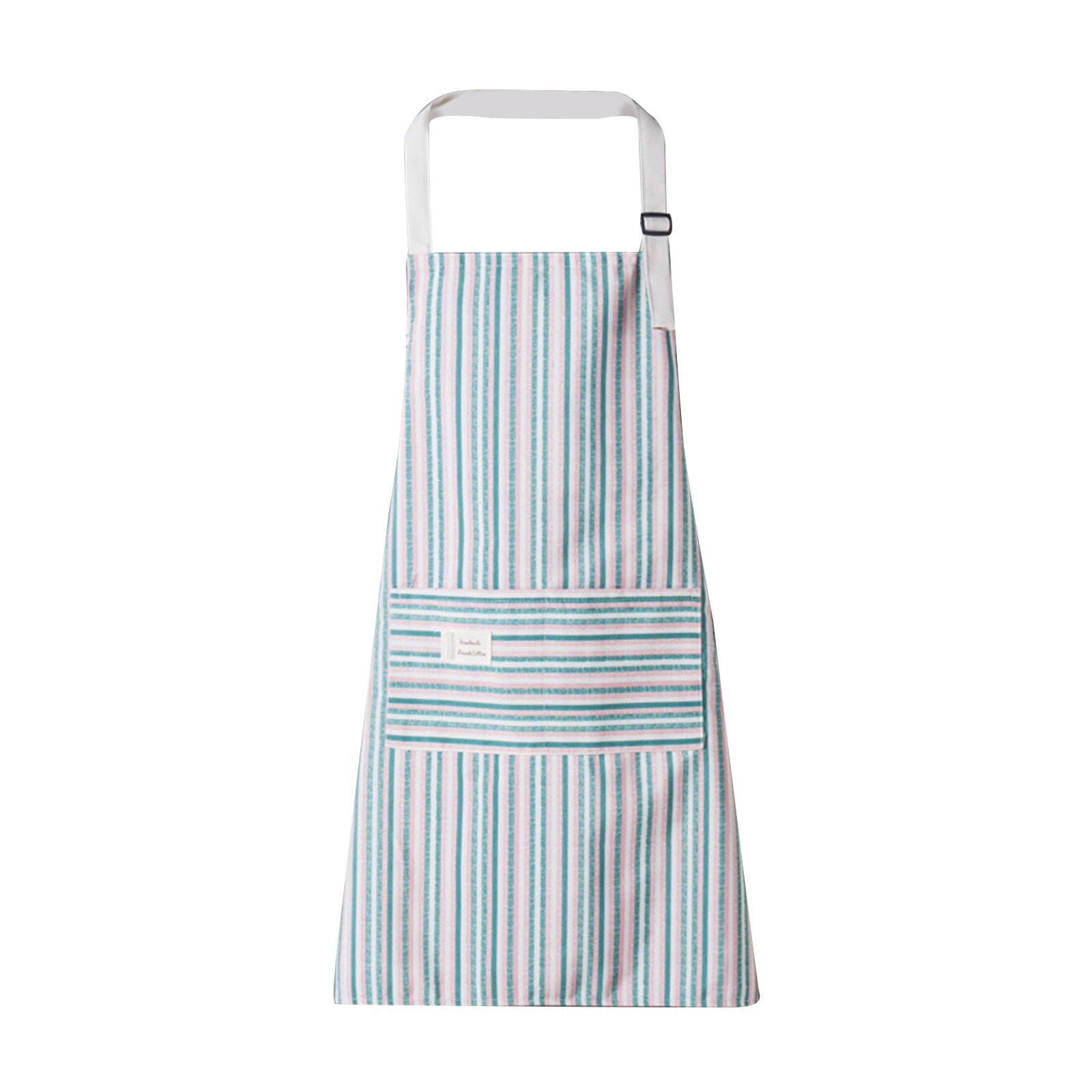 Adjustable Bib Apron with Pocket for Cooking Kitchen BBQ Gardening ...