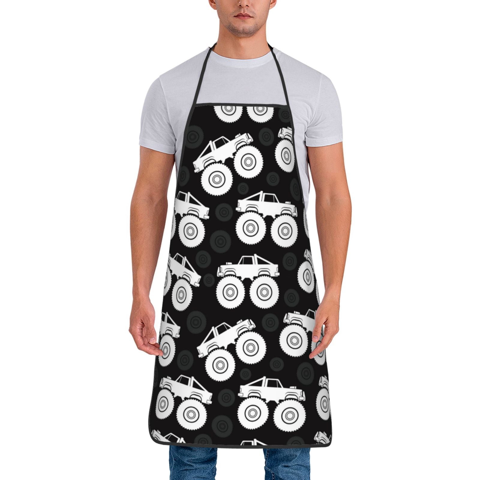 Adjustable Bib Apron - cool car A Waterdrop Resistant Cooking Apron ...