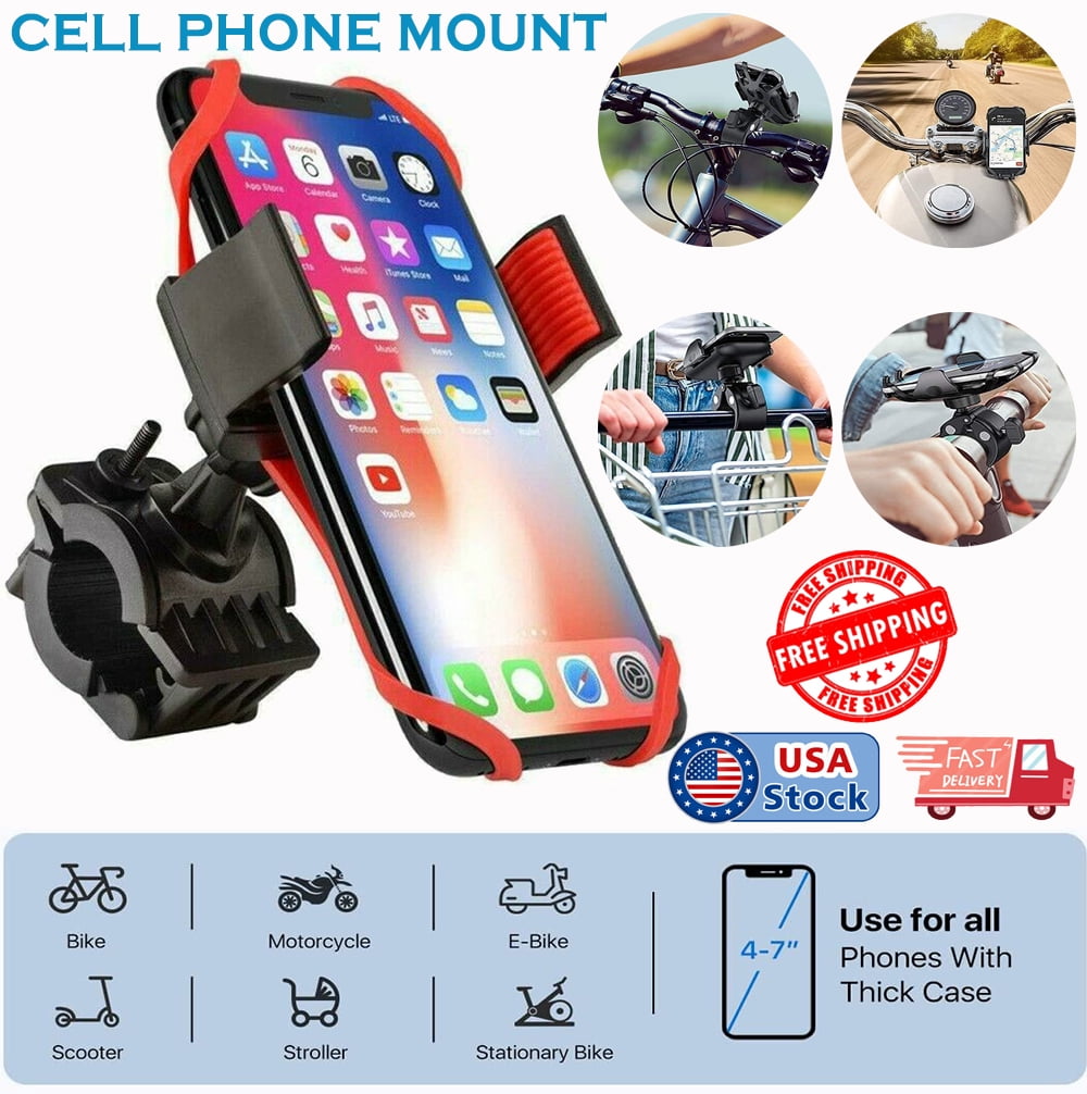 Walmart Adjustable Bike/Motorcycle Smartphone Clip Holder for iPhone ...