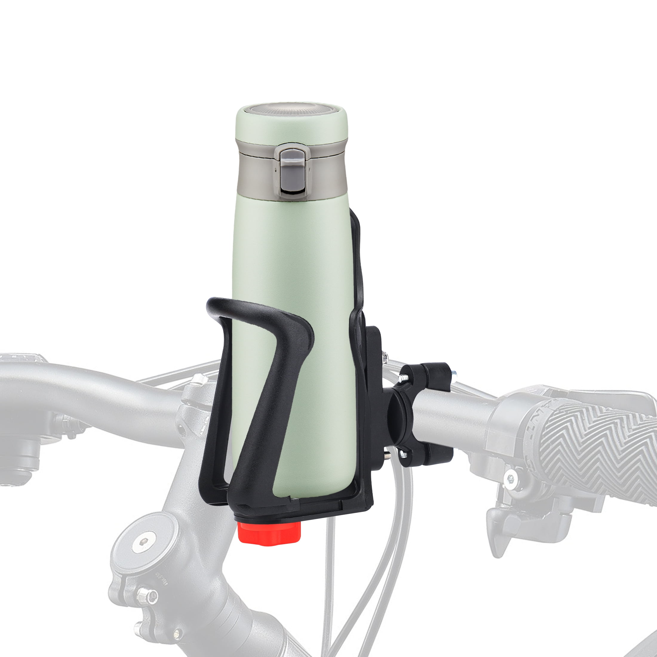 Adjustable Bike Cup Holder, TSV MTB Motorcycle Plastic Handlebar Cage, Black - Walmart.com