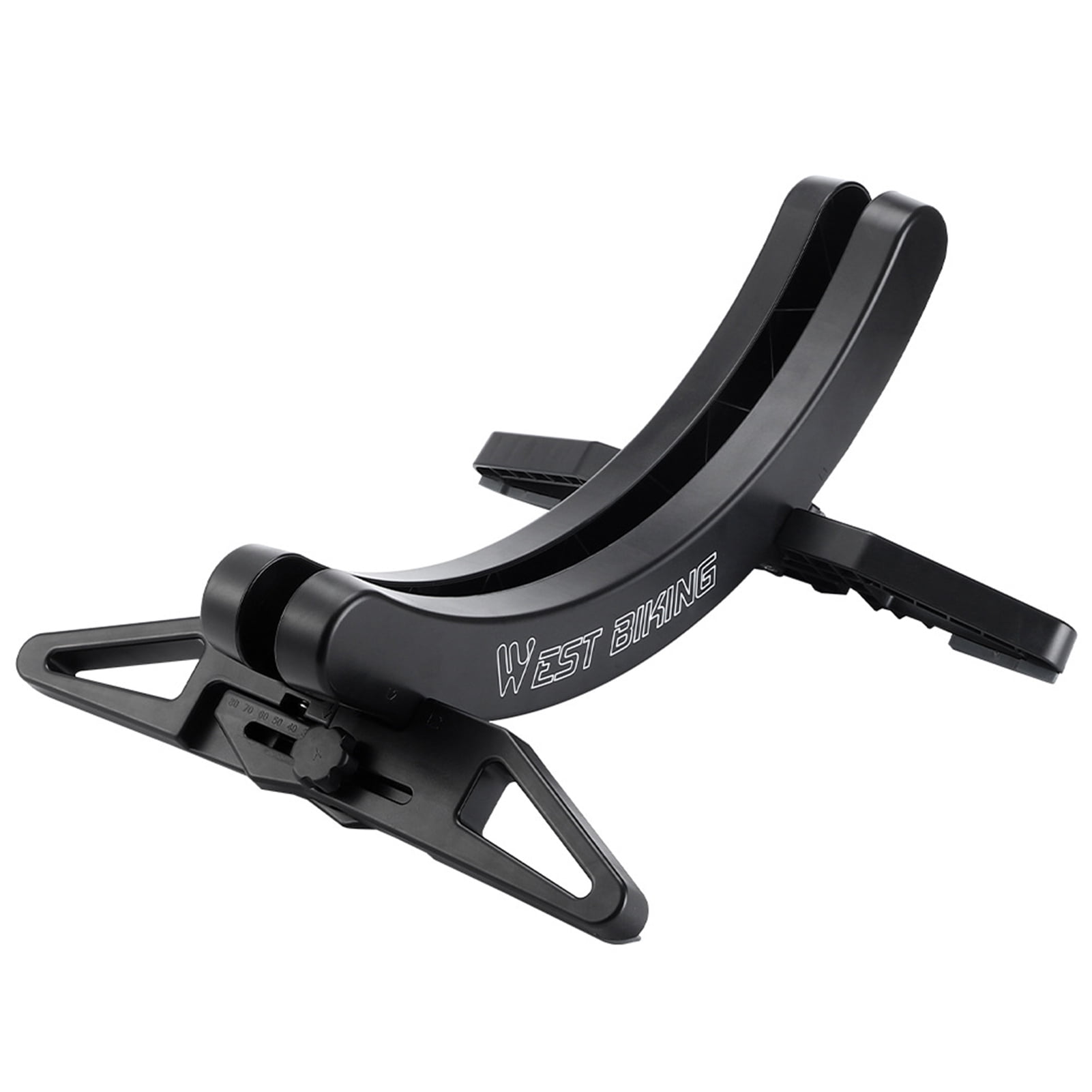 Adjustable Bike Floor Rack ABS Bicycle Floor Parking Stand 30-80mm Tire ...