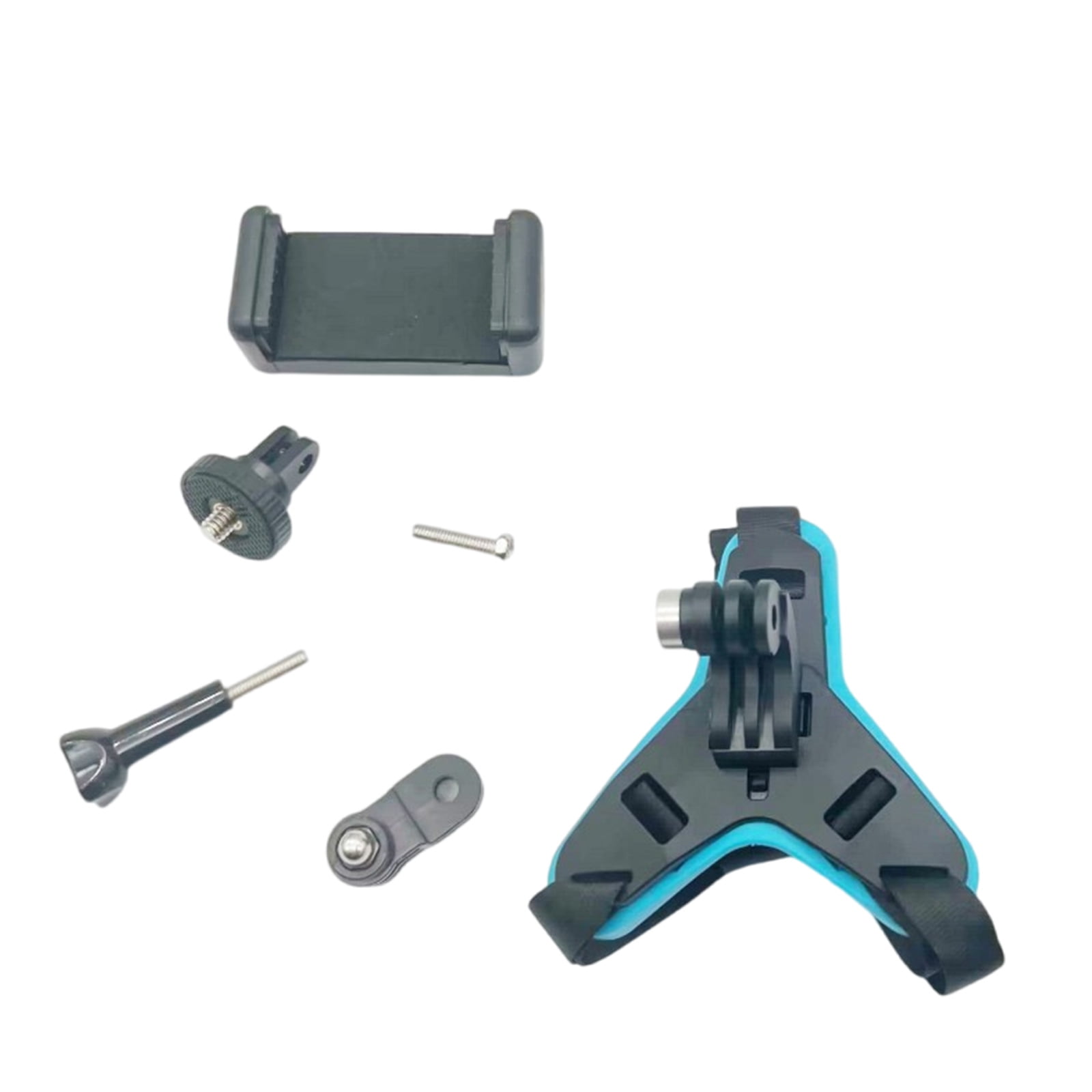 Adjustable Bike Helmets Strap Mount for Outdoor Cameras & Mobile ...