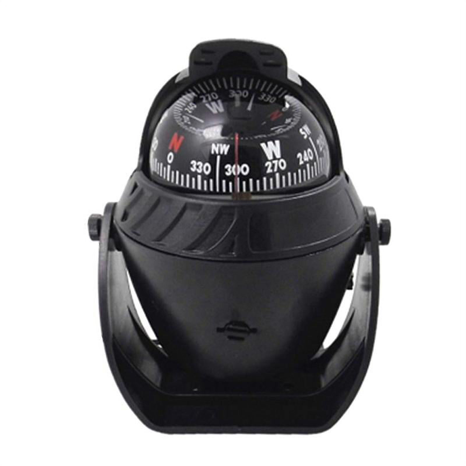 Adjustable Black Pivoting Compass Dashboard Dash Mount Marine Boat ...