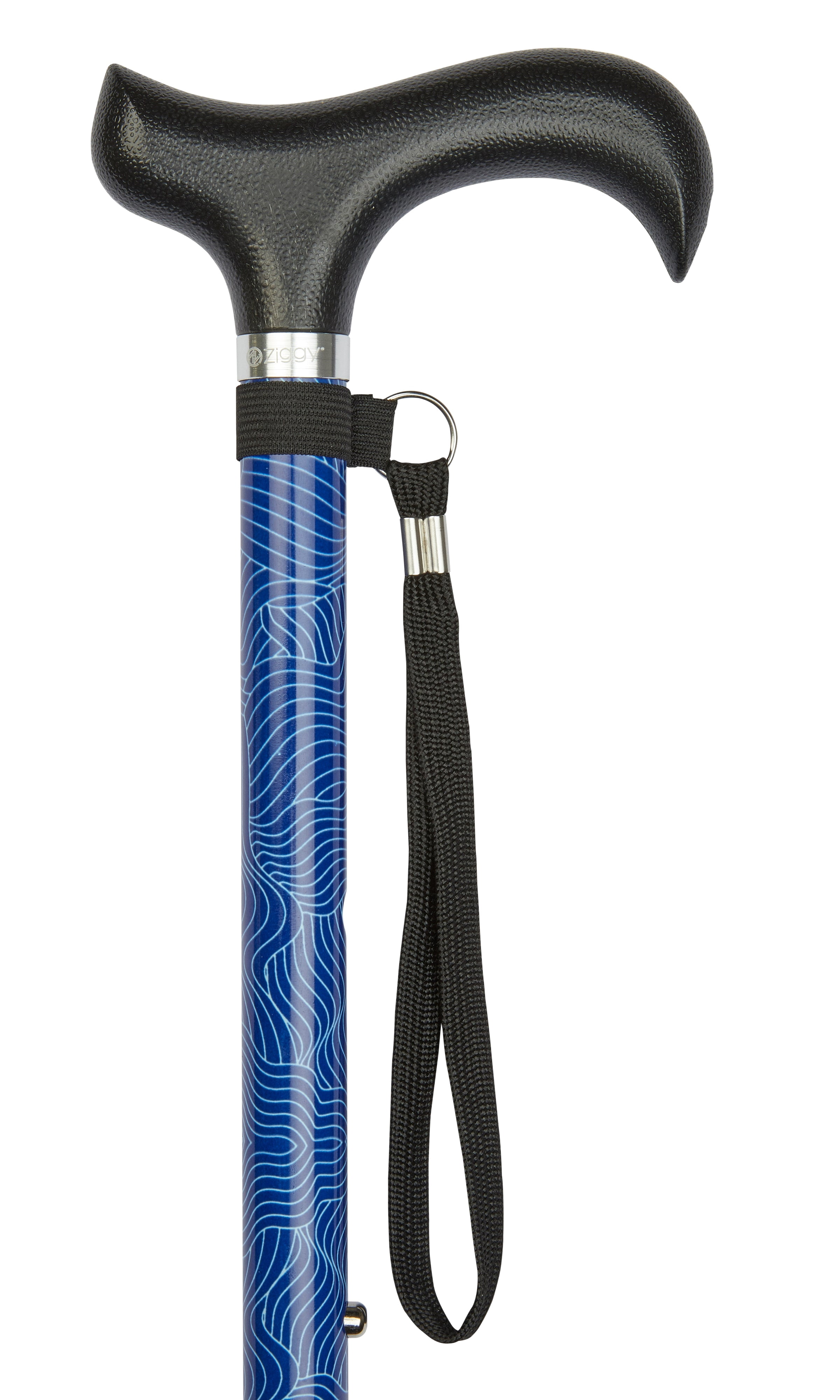 Adjustable Blue Waves Design Walking Cane - Walmart.com