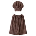 Adjustable Body Towel Wrap, Torqee Buckle Fixed Bath Robe Towel ...