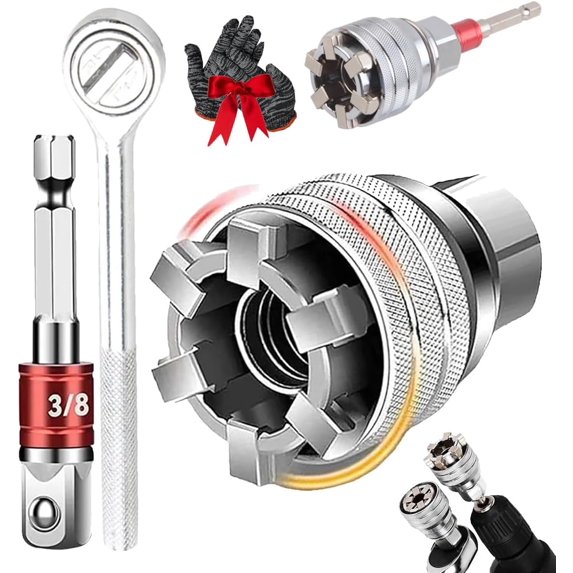 Adjustable Bolt Socket Adapter,Adjustable Bolt Socket Universal Socket ...