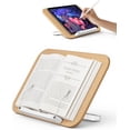 Adjustable Book Stand for Reading, Book Holder with 13 Height Levels ...