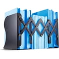 Adjustable Bookends, Expandable 4"-18", Black. - Walmart.com