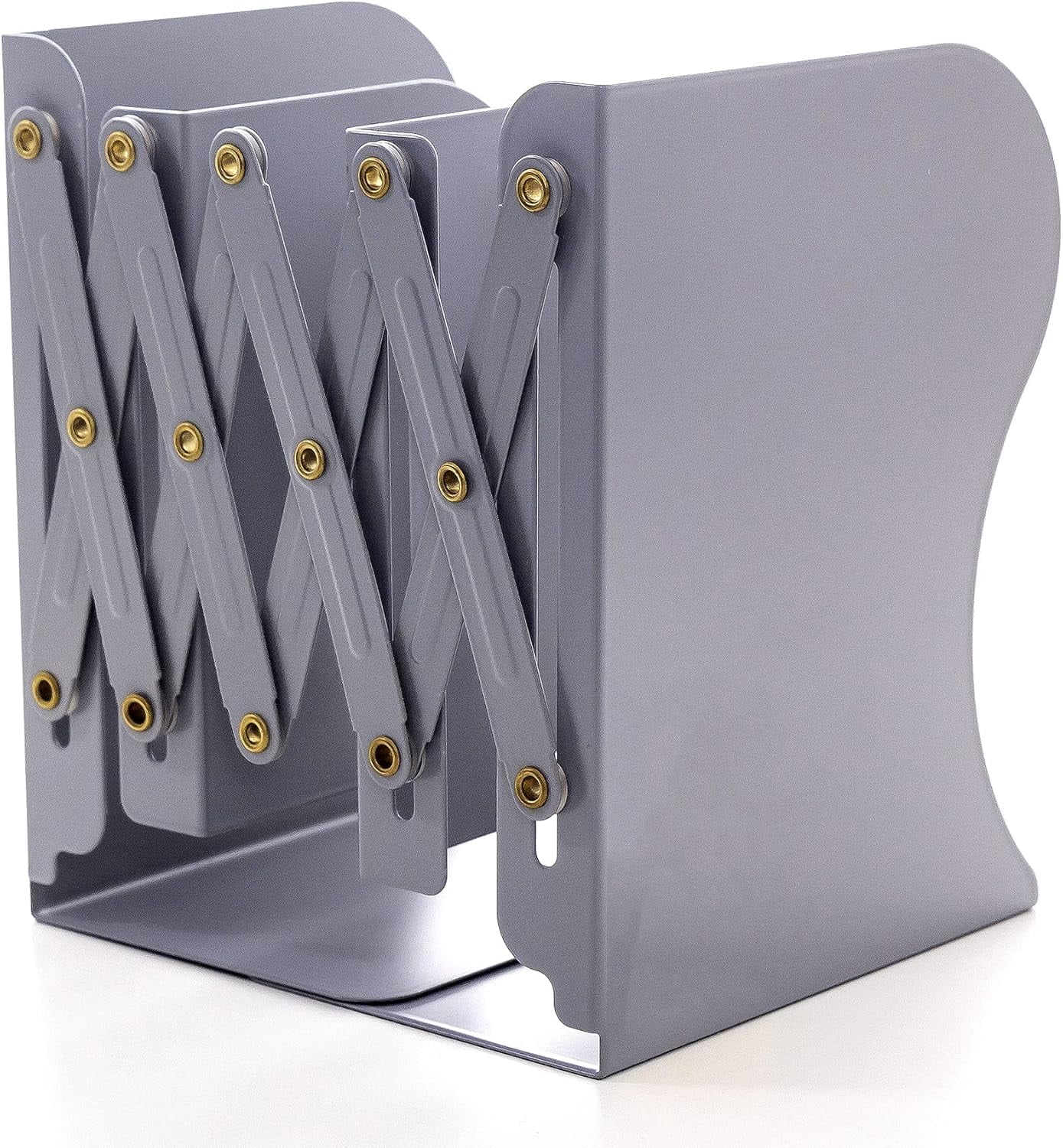 Adjustable Bookends Metal Book Ends for Heavy Book Holder Heavy Duty ...