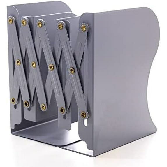 Adjustable Bookends Metal Book Ends for Heavy Book Holder Heavy Duty ...
