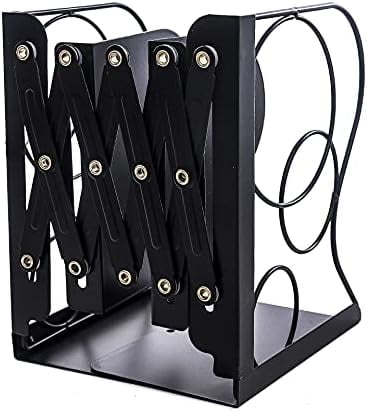 Adjustable Bookends Metal Book Ends for Heavy Book Holder Heavy Duty ...