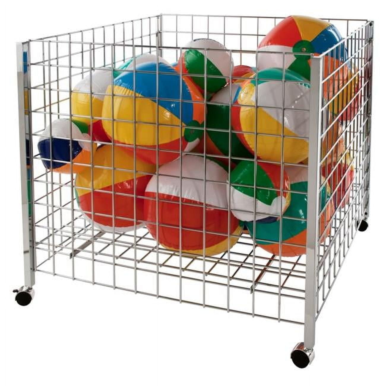 Adjustable Bottom Dump Bins with 2 in. Casters, Chrome - Walmart.com