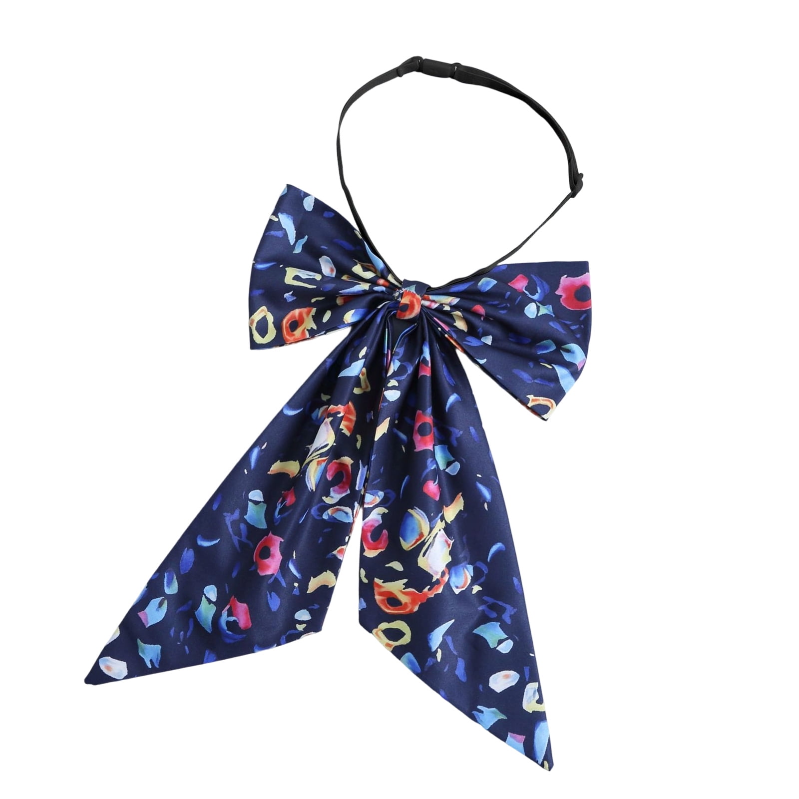 Adjustable Bowknot Jabot Collar Neckwrap Decorative Collar for Office ...