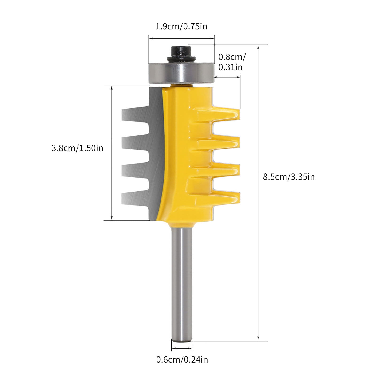 Clearance Sale Adjustable Box & Finger Joint Router Bit Woodwork Cutter ...