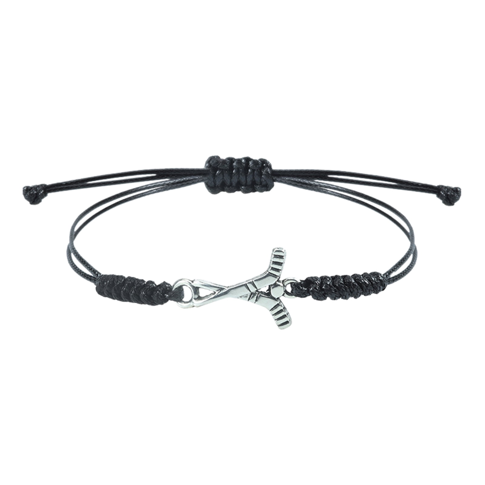 Adjustable Bracelet, Flexible Woven Basketball Football Bracelet ...