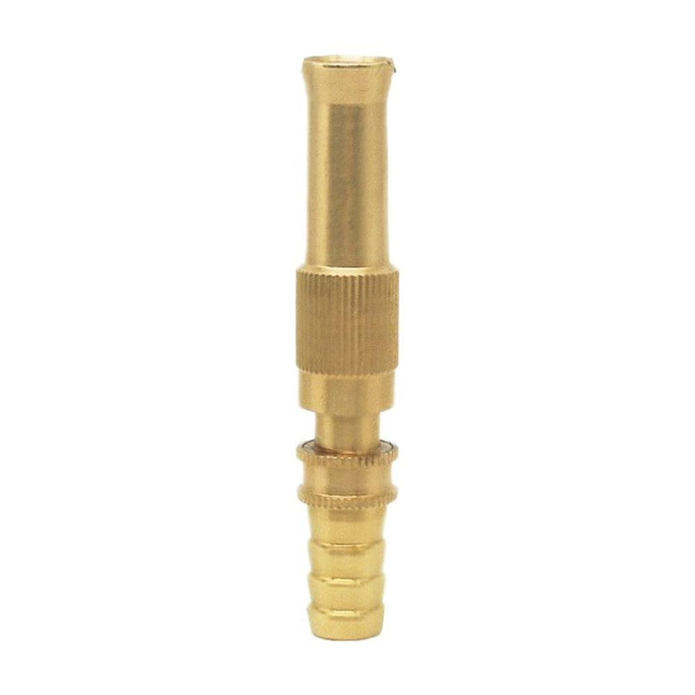 Adjustable Brass Car Wash Nozzle Garden Hose Adapter Water Connector 1/ ...