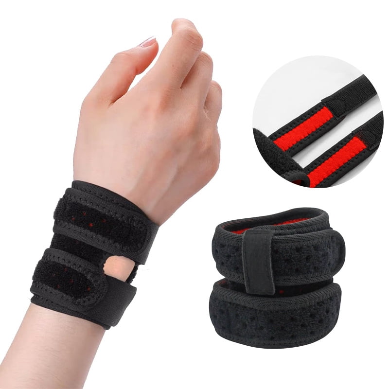Adjustable Breathable Badminton Wristband - Sports Fitness Protective ...