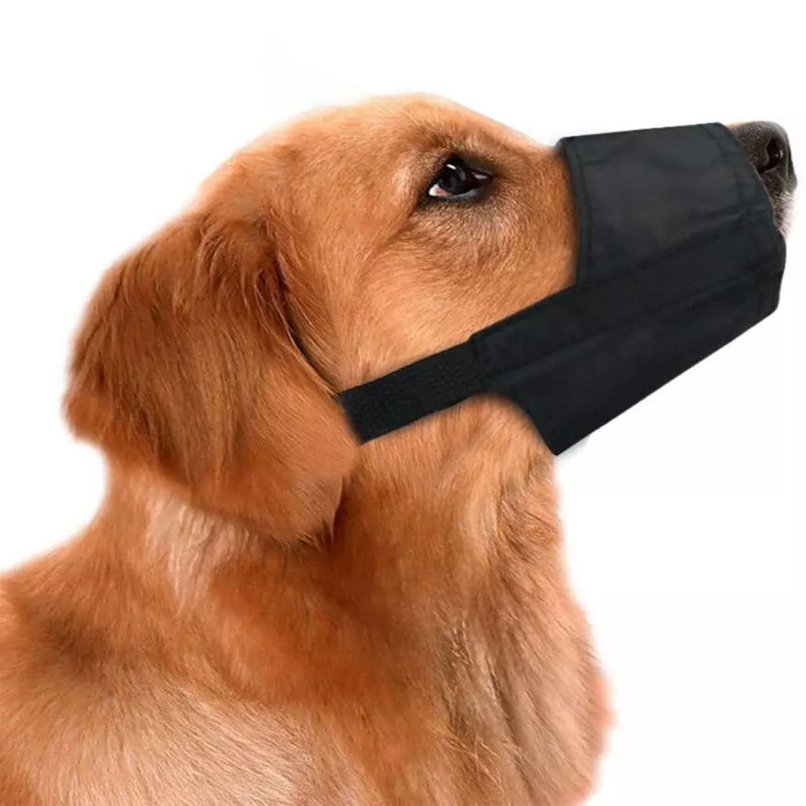 Adjustable Breathable Fabric Dog Muzzle for Training and Outdoor ...
