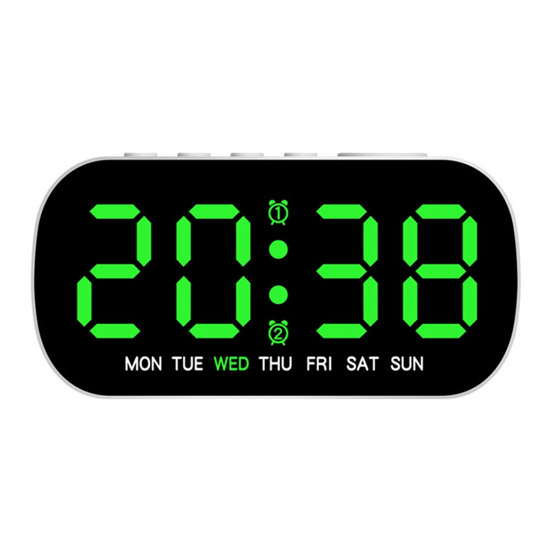 Adjustable Brightness Electronic Clock Simple Multifunctional Alarm ...