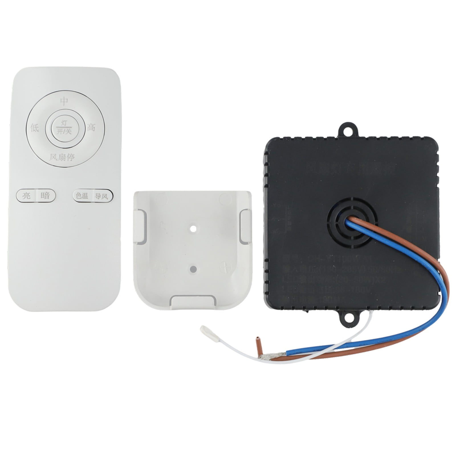 Adjustable Brightness Remote Control Receiver For Bedroom Ceiling Fan ...