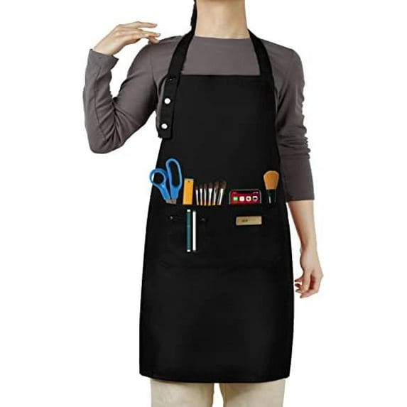 Adjustable Button Apron for Women Men Artist Painting Pottery Garden ...