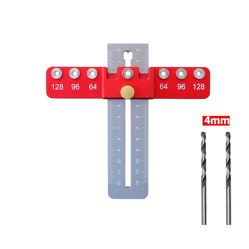 Adjustable Cabinet Template Tool Self Centering Punch Locator Drilling ...