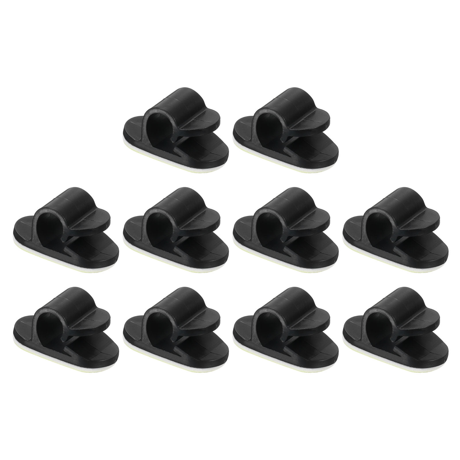 Adjustable Cable Clips, 100Pack 7.1mm/0.28" Self-Adhesive Cable Clamp ...