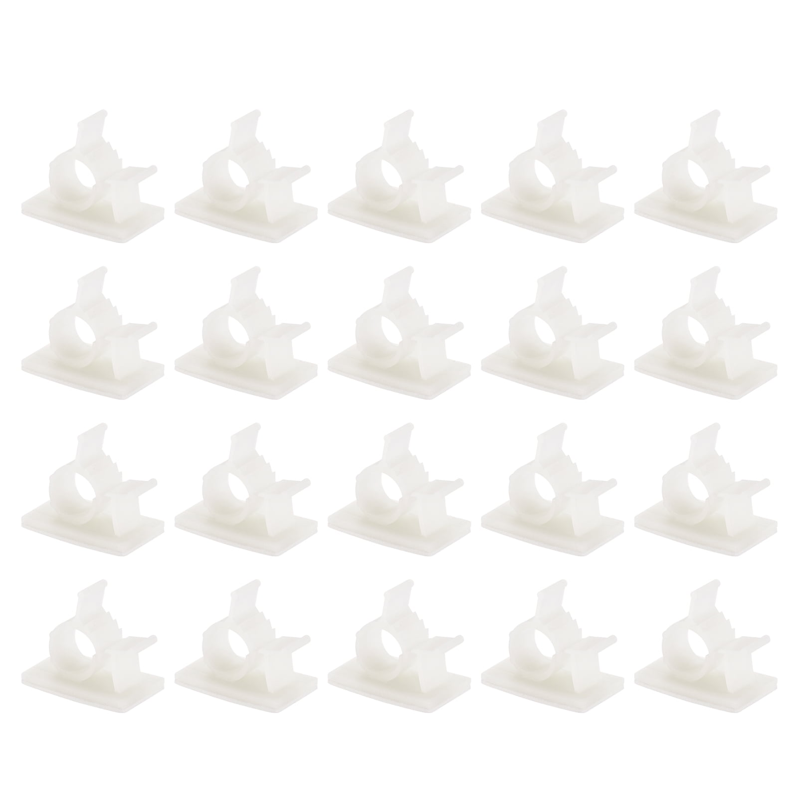 Adjustable Cable Clips, 20 Pack 10-13mm Self-Adhesive Cable Clamp Wire ...