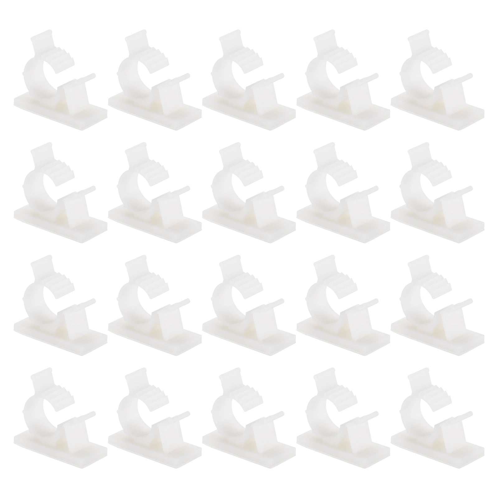 Adjustable Cable Clips, 20 Pack 13-16mm Self-Adhesive Cable Clamp Wire ...