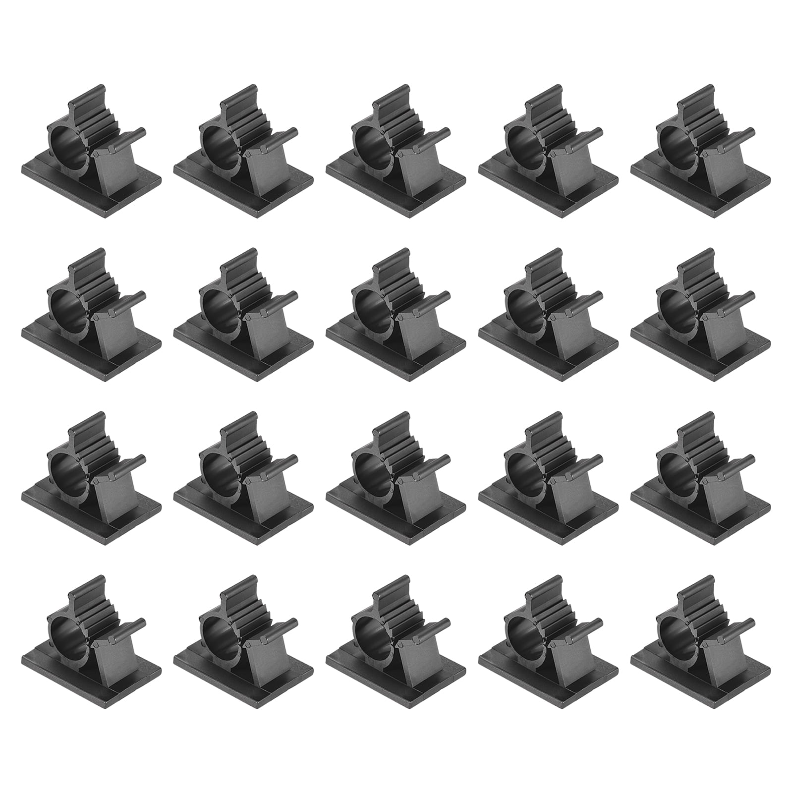 Adjustable Cable Clips, 20 Pack 8-10mm Self-Adhesive Cable Clamp Wire ...
