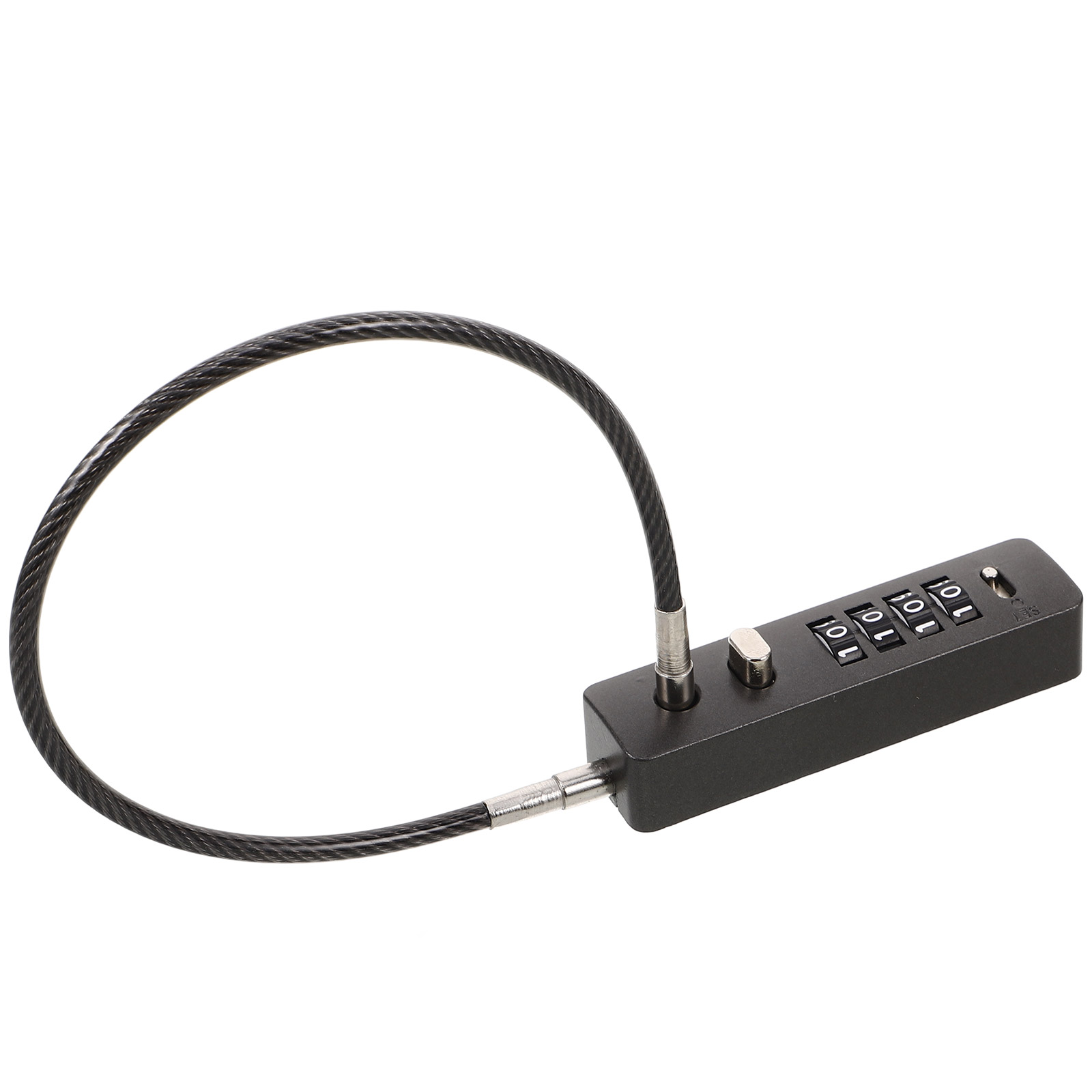 Adjustable Cable Lock Password Wire Rope Travel - Walmart.com