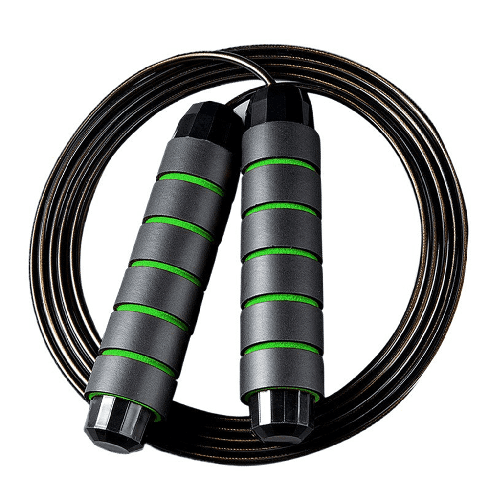 Adjustable Cable Tangle-Free Skipping Rope Comfort Handles For Aerobic ...