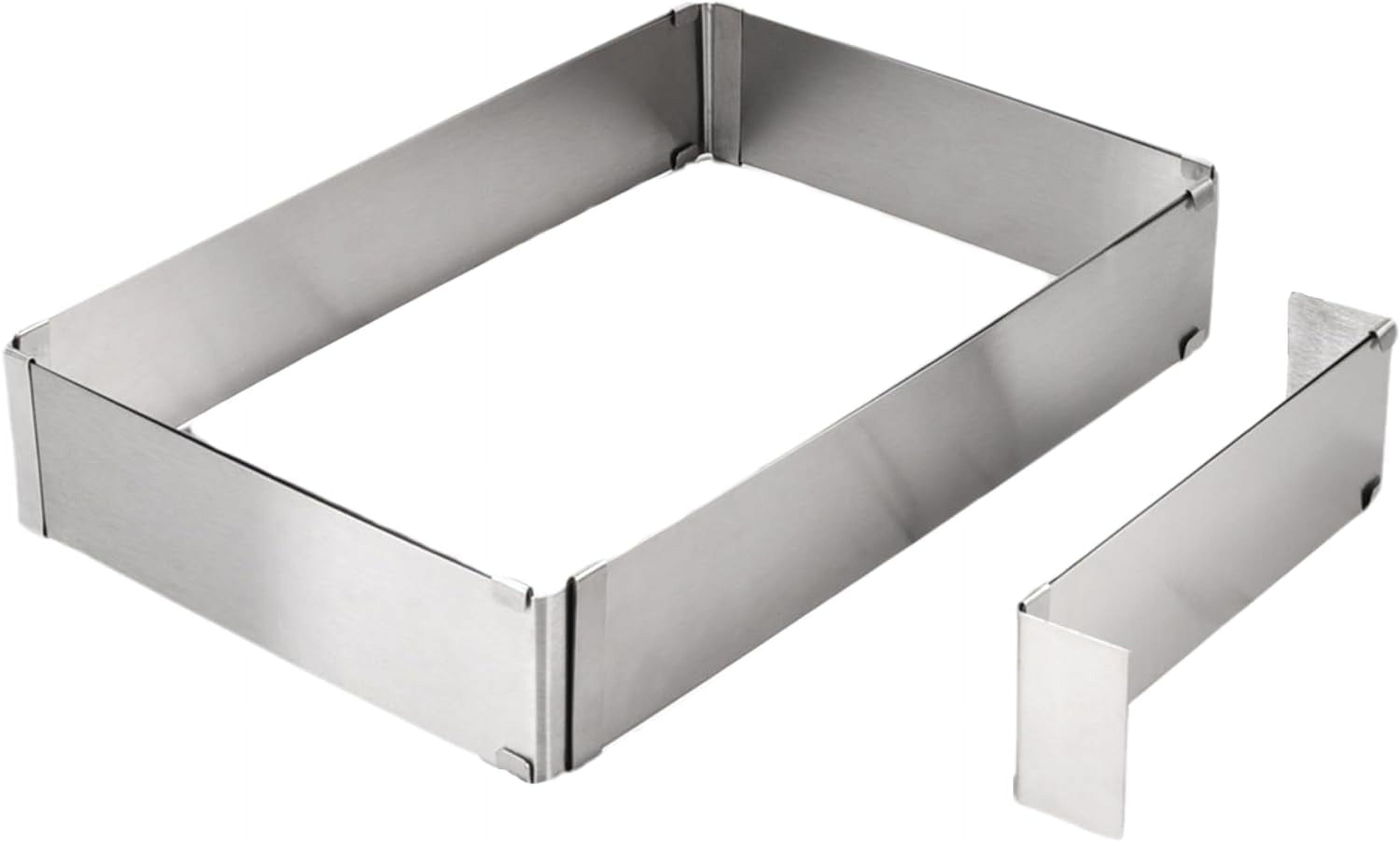 Adjustable Cake Ring Mold 6 to 12 Inch:Stainless Cake Rings for Baking ...