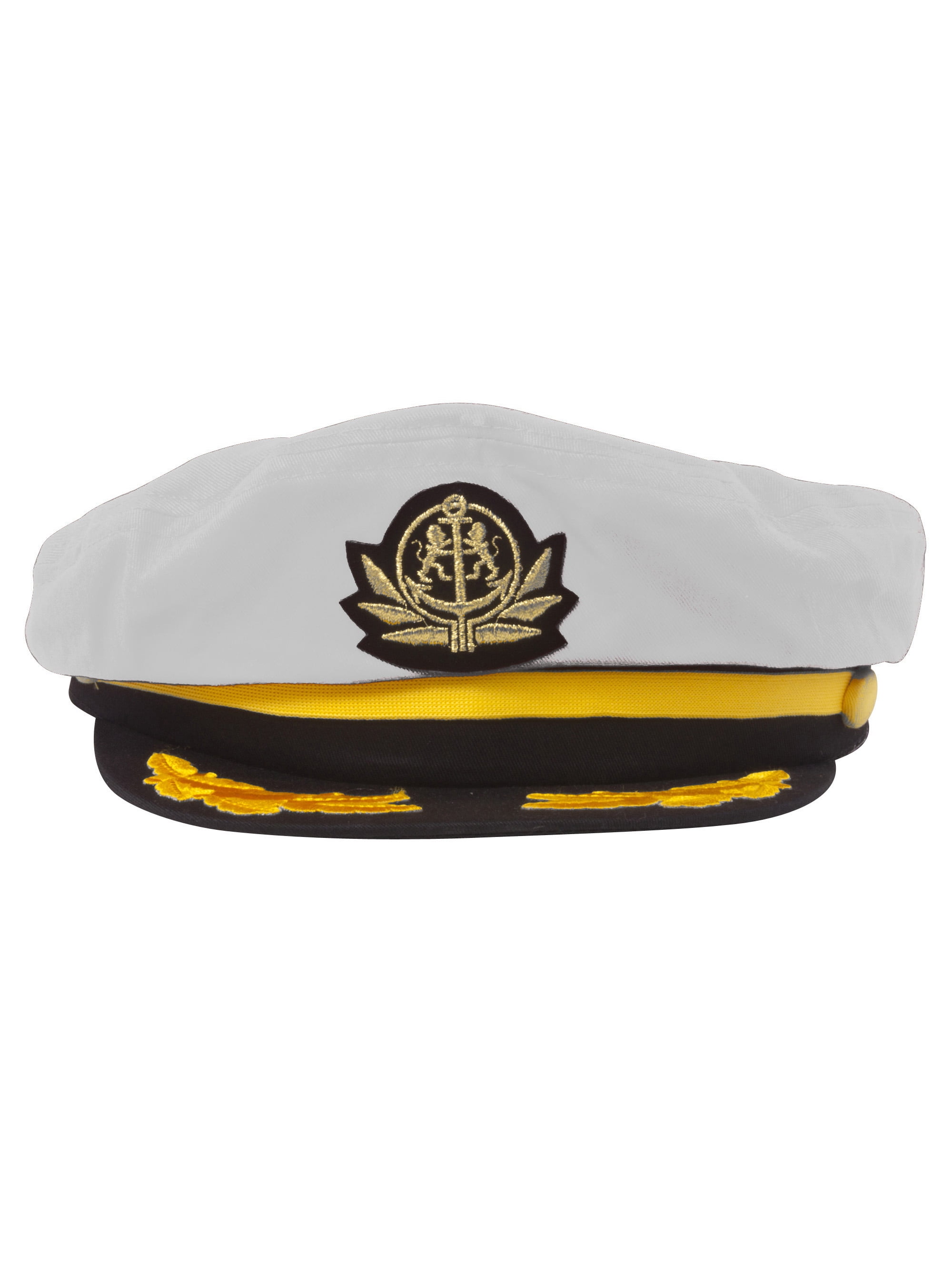 Adjustable Captain Hat-White Flagship - Walmart.com