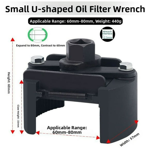 Adjustable Car Filter Wrench: for , Reversible & Easy to Use! - Walmart.com