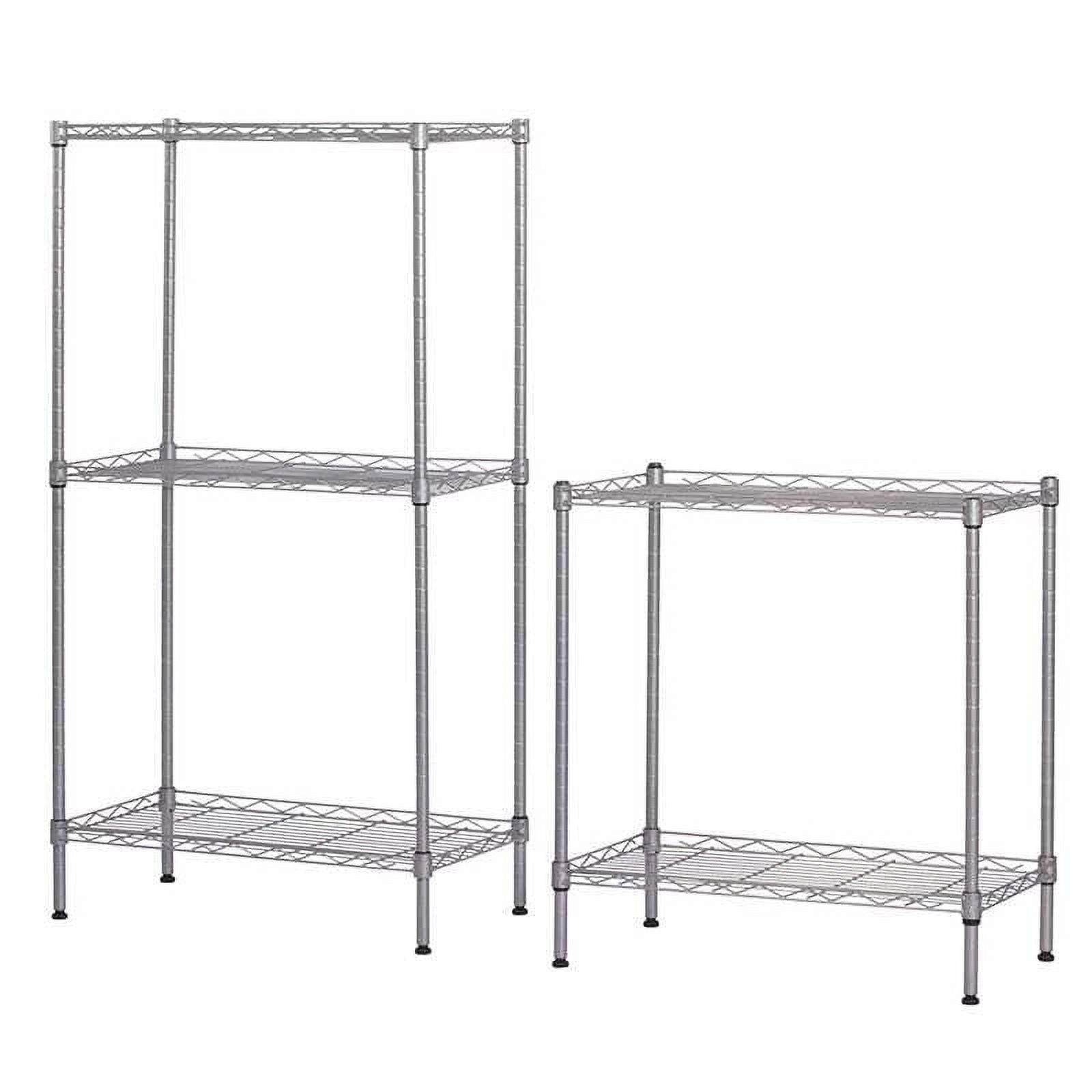 Adjustable Carbon Steel Floor Standing Storage Rack, Multi-Purpose ...