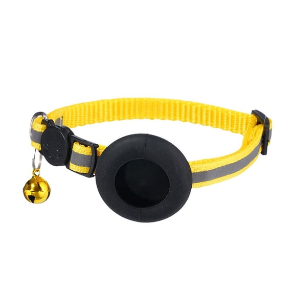 Adjustable Cat Collar with Bell, 8.66-13.78 in, Reflective Night Safety ...