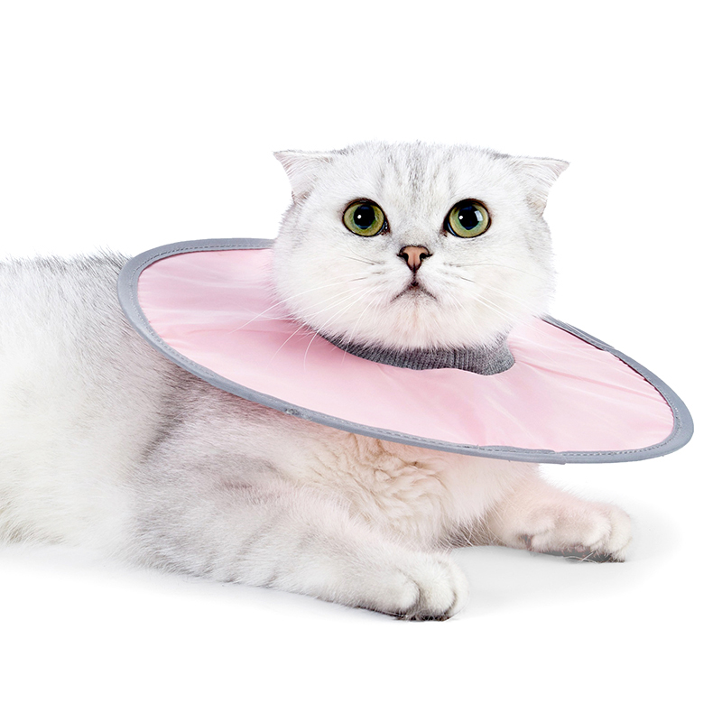 Adjustable Cat Cone After Protective Elizabethan Collar Waterproof ...