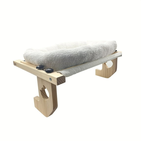 Adjustable Cat Window Sill Perch - Easy Assembly, High-Strength Load ...