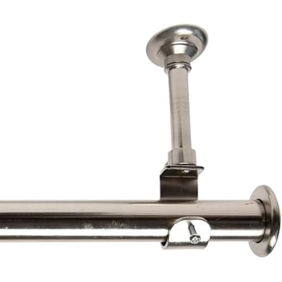 Adjustable Ceiling Mounted Curtain Rod - Heavy Duty 36-56 Inches ...