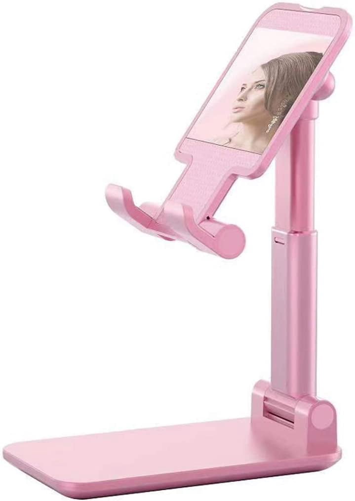 Adjustable Cell Phone Stand for Desk, Angle Height Adjustable Cell ...
