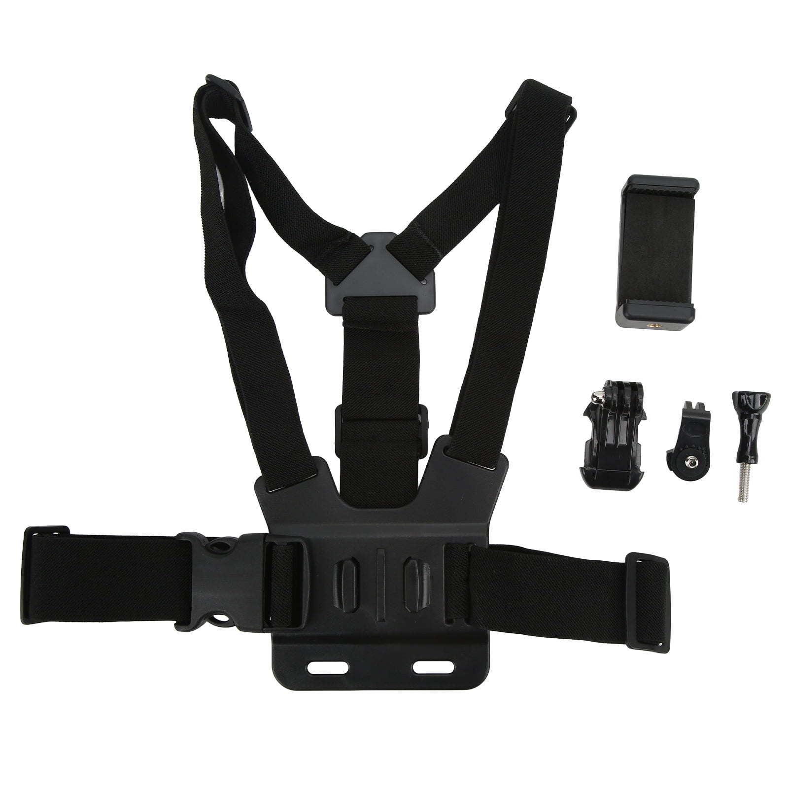 Adjustable Cellphone Selfie Chest Mount Harness Strap with Cell Phone ...