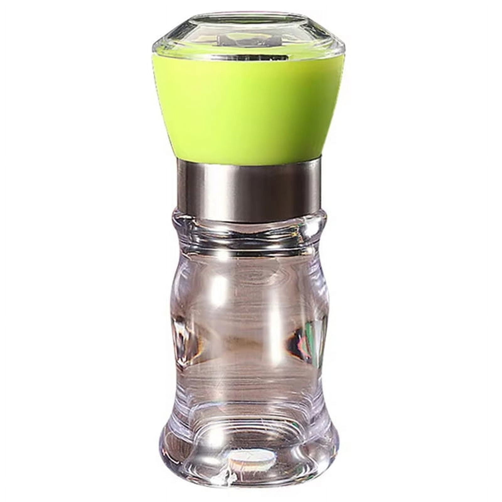 Adjustable Ceramic Rotor Pepper Grinder - Refillable Manual Spice Mill ...