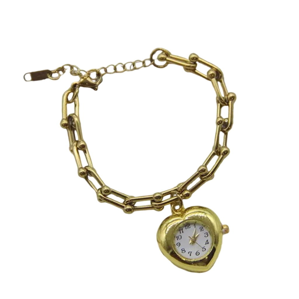 Adjustable Chain Bracelet With Elegant Fringe And Pocket Watch Handmade ...
