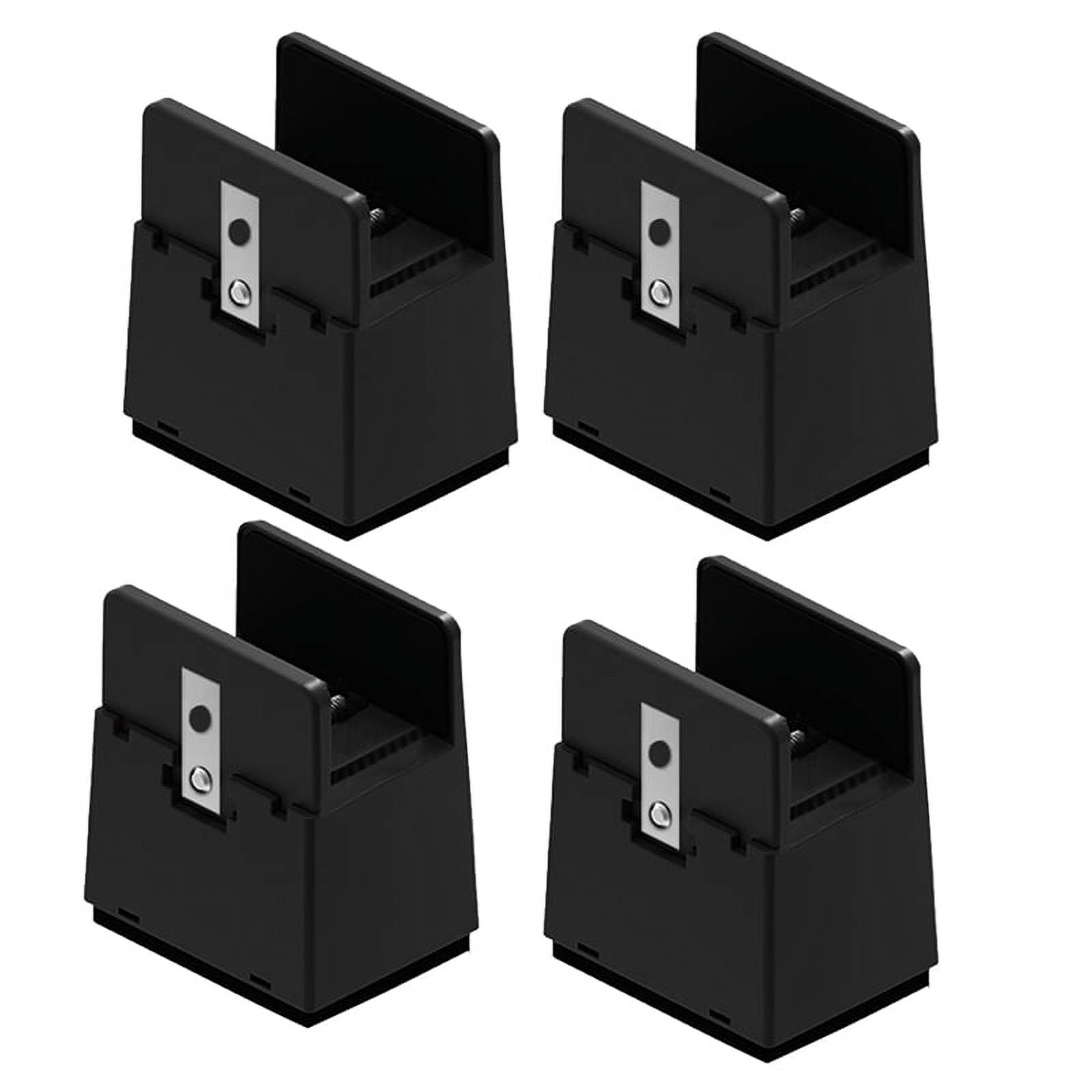 Adjustable Chair Feet Riser with Screw Clamp 2Inch Height Sofa Tables ...