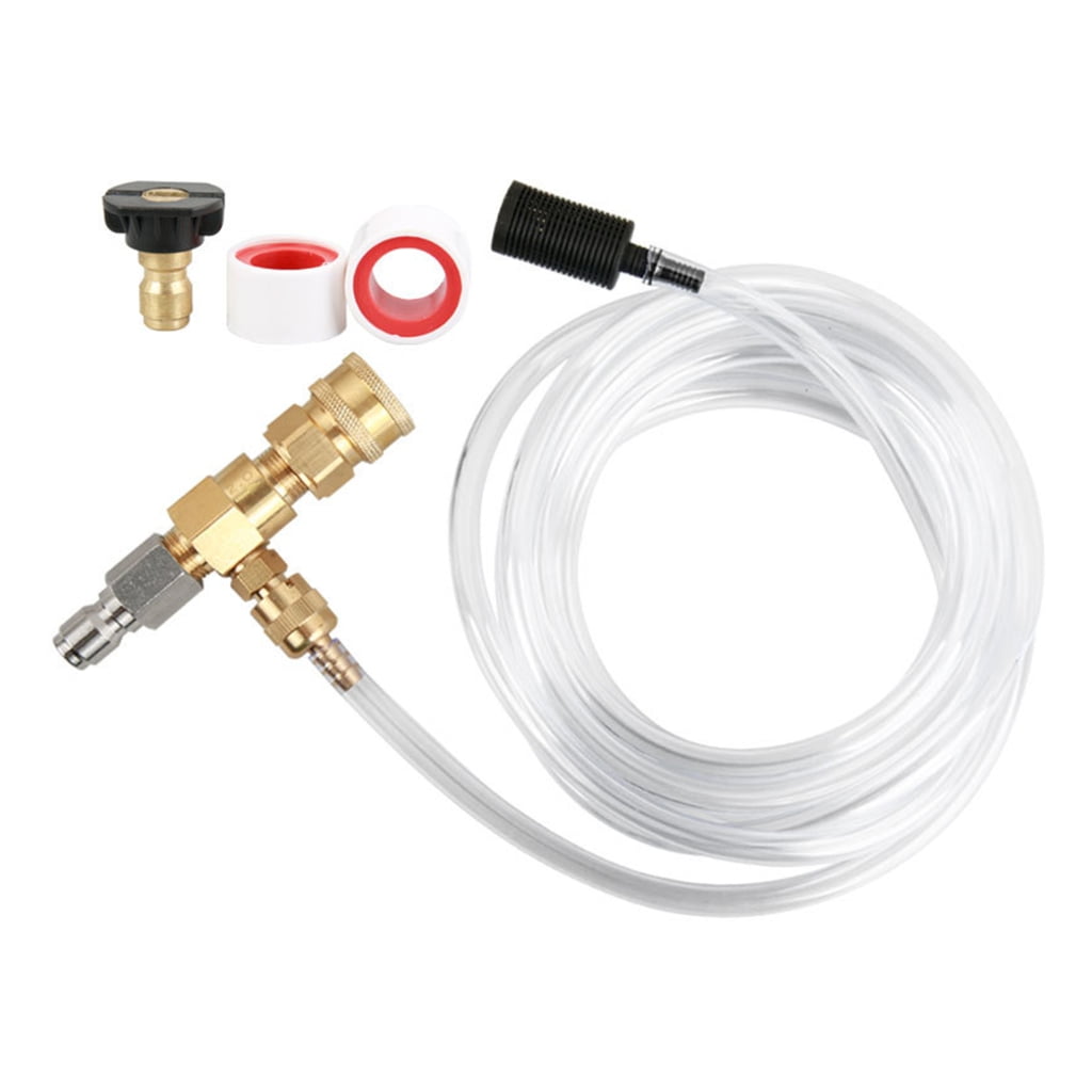Adjustable Chemically Injector Kits Soap Injector 3/8 Inch Quick ...