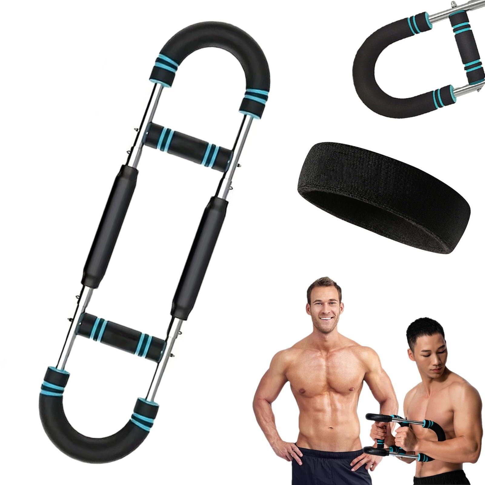 Adjustable Chest Workout Equipment 40-100lb Resistance, Portable ...